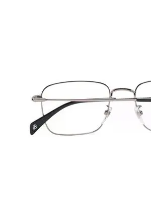 DB EYEWEAR BY DAVID BECKHAM Square Frame Glasses - Silver