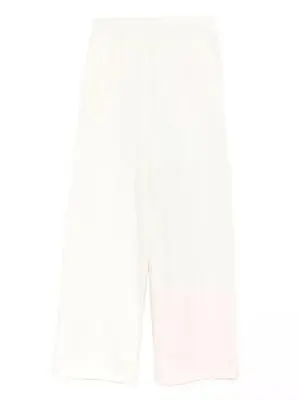 Liu Jo Elasticated Waist Cotton Trousers - Neutrals