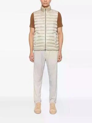 Herno Drawstring Pleated Trousers - Neutrals