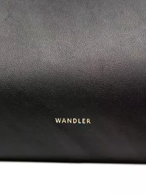 WANDLER Logo Detail Tote Bag - Black