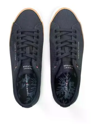 Tommy Hilfiger Textured Lace-up Sneakers