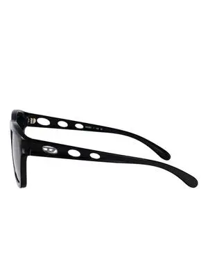DIESEL® Perforated Square-frame Sunglasses