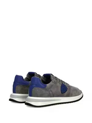 Philippe Model Suede Panelled Sneakers - Grey