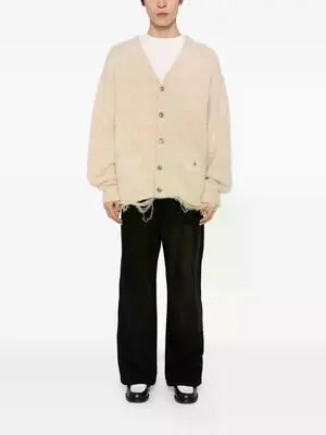A BATHING APE Logo Embroidered Cardigan