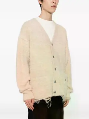 A BATHING APE Logo Embroidered Cardigan