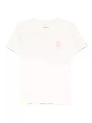FINGERCROXX Logo Print T-shirt - Neutrals