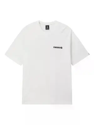 FINGERCROXX Logo-print T-shirt - White