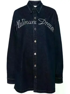 Stella McCartney X Sorayama Platinum Dream Denim Shirt