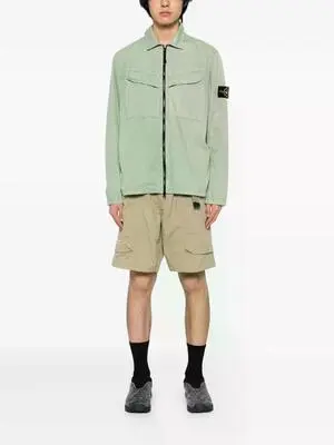 FINGERCROXX Slogan-print Cargo Shorts