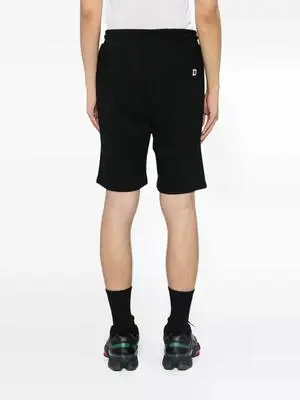 FINGERCROXX Logo Detail Shorts - Black