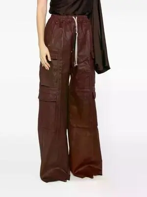 Rick Owens Cotton Cargo Trousers