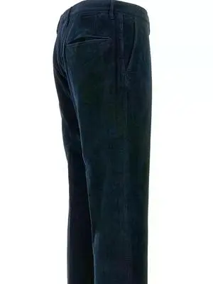 Incotex Corduroy Cotton-blend Trousers - Blue