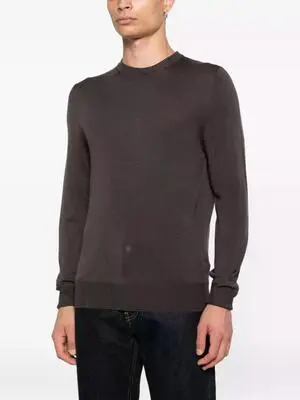 Canali Crew-neck Wool Sweater