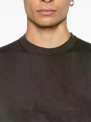 Canali Crew-neck Wool Sweater