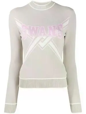 Off-white Crewneck Sweaters For Women