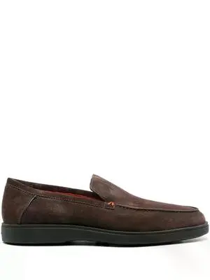 Santoni Suede Loafers
