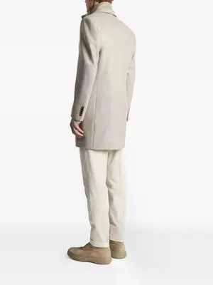 FAY Single-breasted Coat With Notch Lapels
