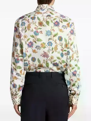 Etro Floral-print Shirt - White