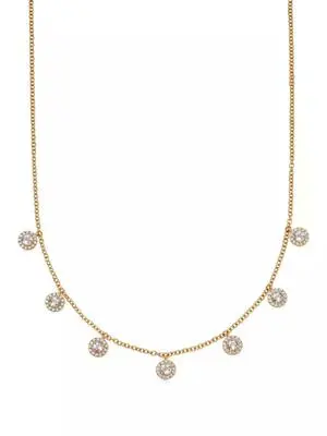 Kiki Mcdonough 18kt Yellow Diamond Necklace