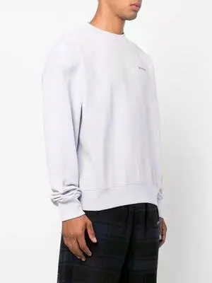 Off-White Cotton Arrows Sweatshirt