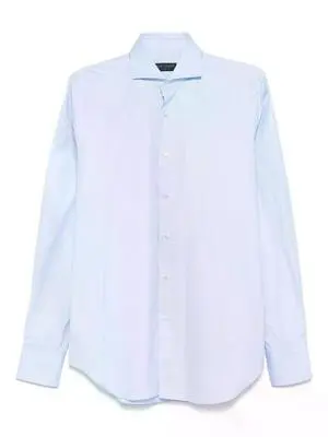 DELL'OGLIO Cotton Shirt - Blue