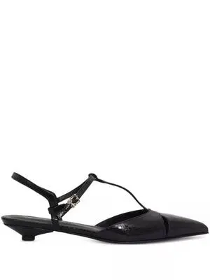 SERGIO LEVANTESI Slingback Pointed-toe Pumps - Black