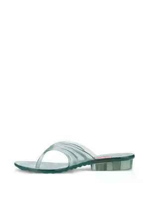 Melissa X Diesel Block Heel Thong Flip-flops - Blue