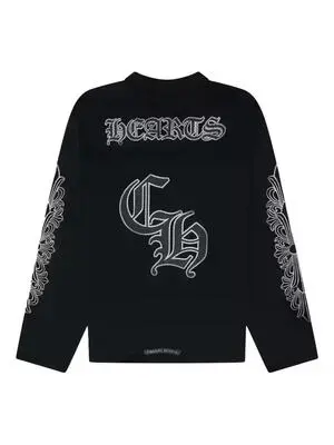 Chrome Hearts Long-sleeve Jersey With Lettering Print