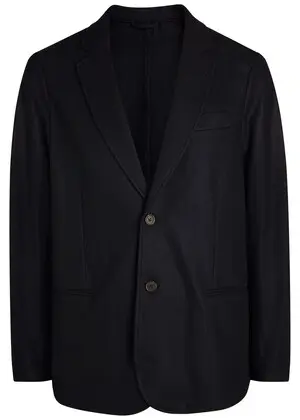 Emporio Armani Notched Lapel Blazers For Women
