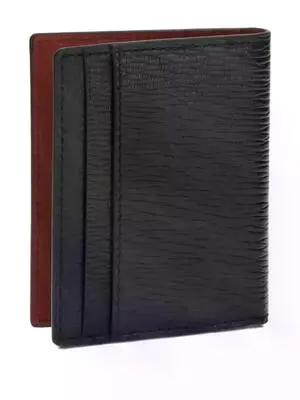 FERRAGAMO Gancini Logo Cardholder - Black