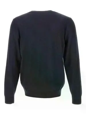 BOSS Crew Neck Long Sleeve Sweater With Ribbed Hem