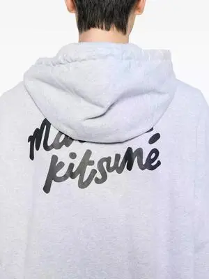 Maison Kitsuné Logo-print Hoodie