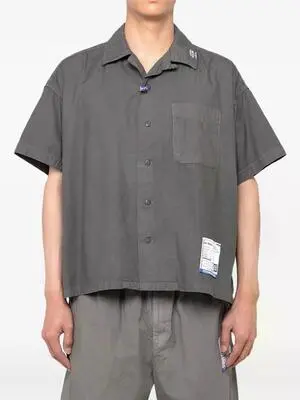 IN･STRU(MEN-TAL). Short-sleeve Pocket Shirt - Grey