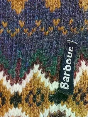 Barbour Graphic-print Wool Jumper