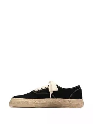 GENERAL SCALE. General Scale Canvas Low-top Sneakers - Black