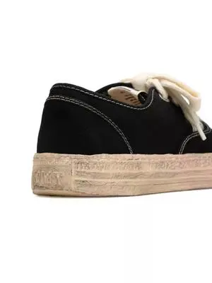 GENERAL SCALE. General Scale Canvas Low-top Sneakers - Black