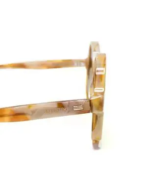 Valentino Garavani Marbled Oversize-frame Sunglasses