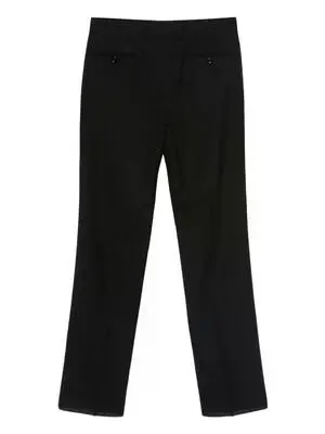 LARDINI Wool Straight-leg Trousers