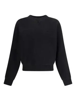 Dsquared2 Ribbed-hem Crew-neck Sweatshirt - Black