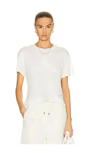 Eterne Short Sleeve Boyfriend Tee - Ivory