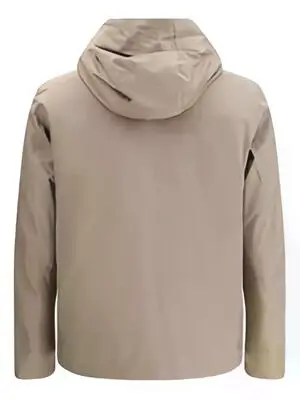 Woolrich Hooded Zip-front Jacket - Neutrals