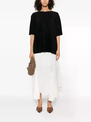 Herno Pleated Short-sleeve T-shirt