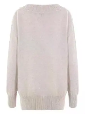 Brunello Cucinelli V-neck Long-sleeve Jumper