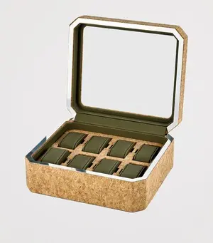 Wolf Cortiça 8-piece Watch Box