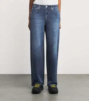 Rag & Bone Miramar Low-rise Wide-leg Jeans