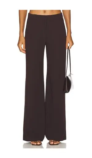 Amanda Uprichard X Revolve Saddler Pants - Brown