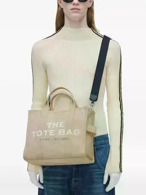 Marc Jacobs Logo Printed Tote Bag