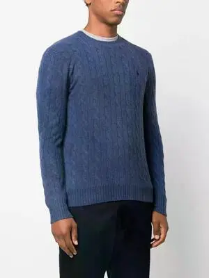 Polo Ralph Lauren Cable Knit Sweater - Blue