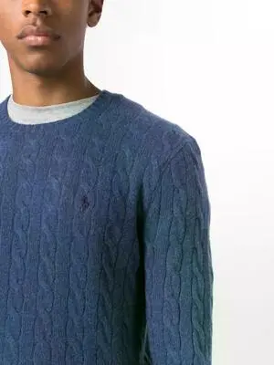 Polo Ralph Lauren Cable Knit Sweater - Blue