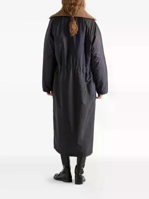 Prada Raglan-sleeve Patch-pocket Coat